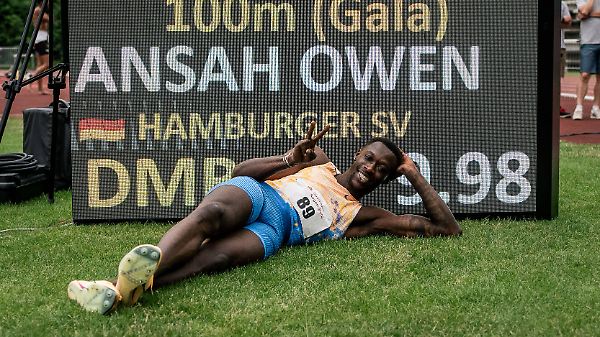Kein One-Hit-Wonder: Gebremster Sprinter Ansah kackt eigenen 100-Meter ...