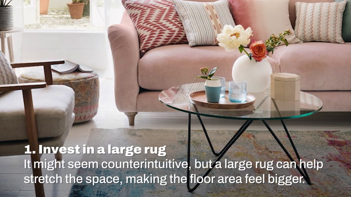 How to make a small living room look more spacious