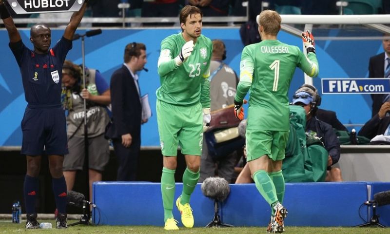 Oranje-bank verbaasd door meesterzet Van Gaal: 'Hij zei dat per ongeluk'