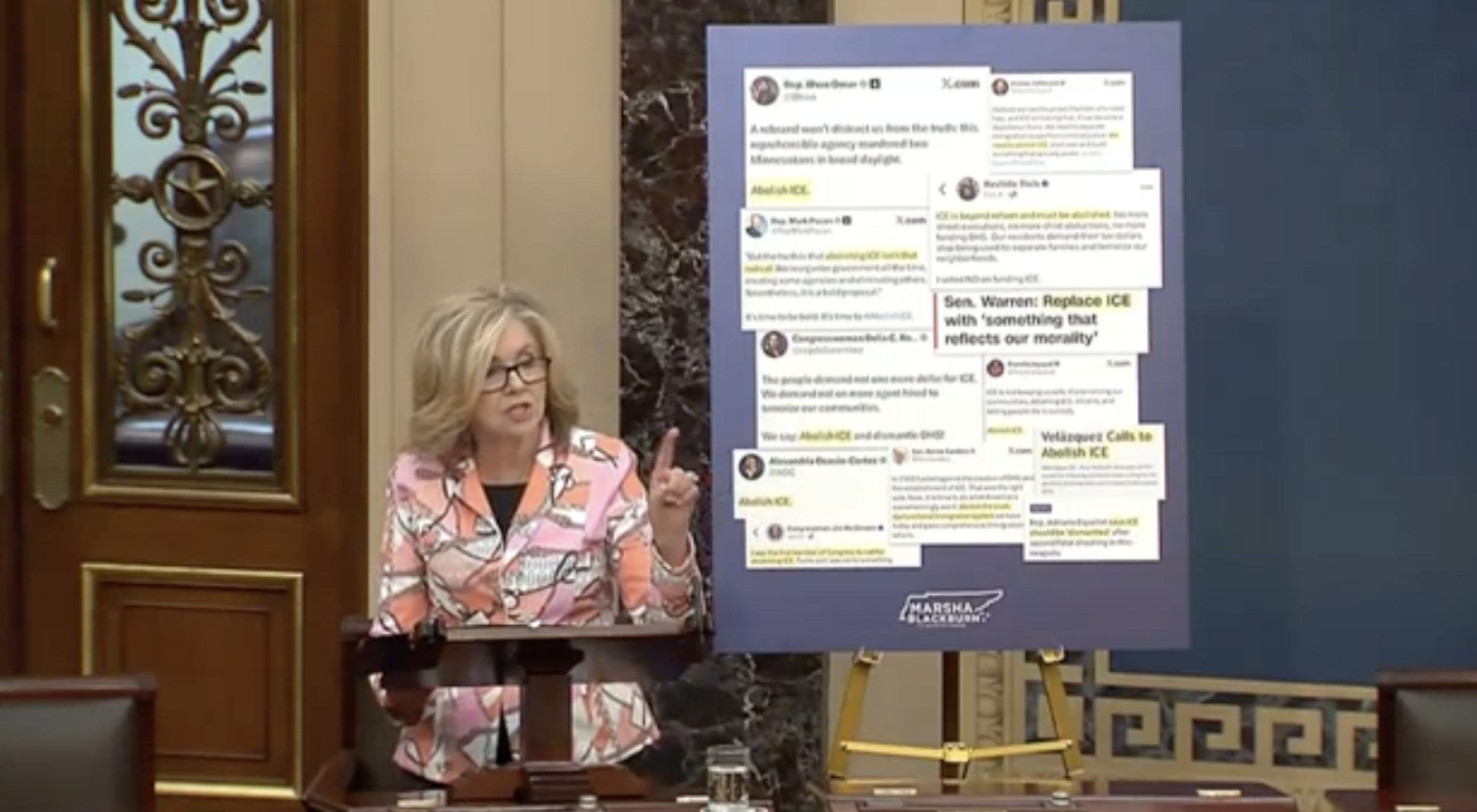 'This is how radical Democrats have become': Sen. Marsha Blackburn ...