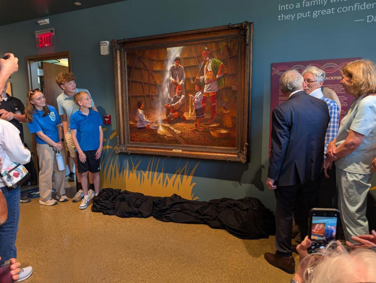 New painting at state park celebrates Ohio’s Native American culture