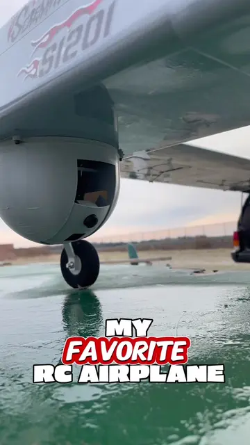 Half scale military drone RC plane with head tracking FPV