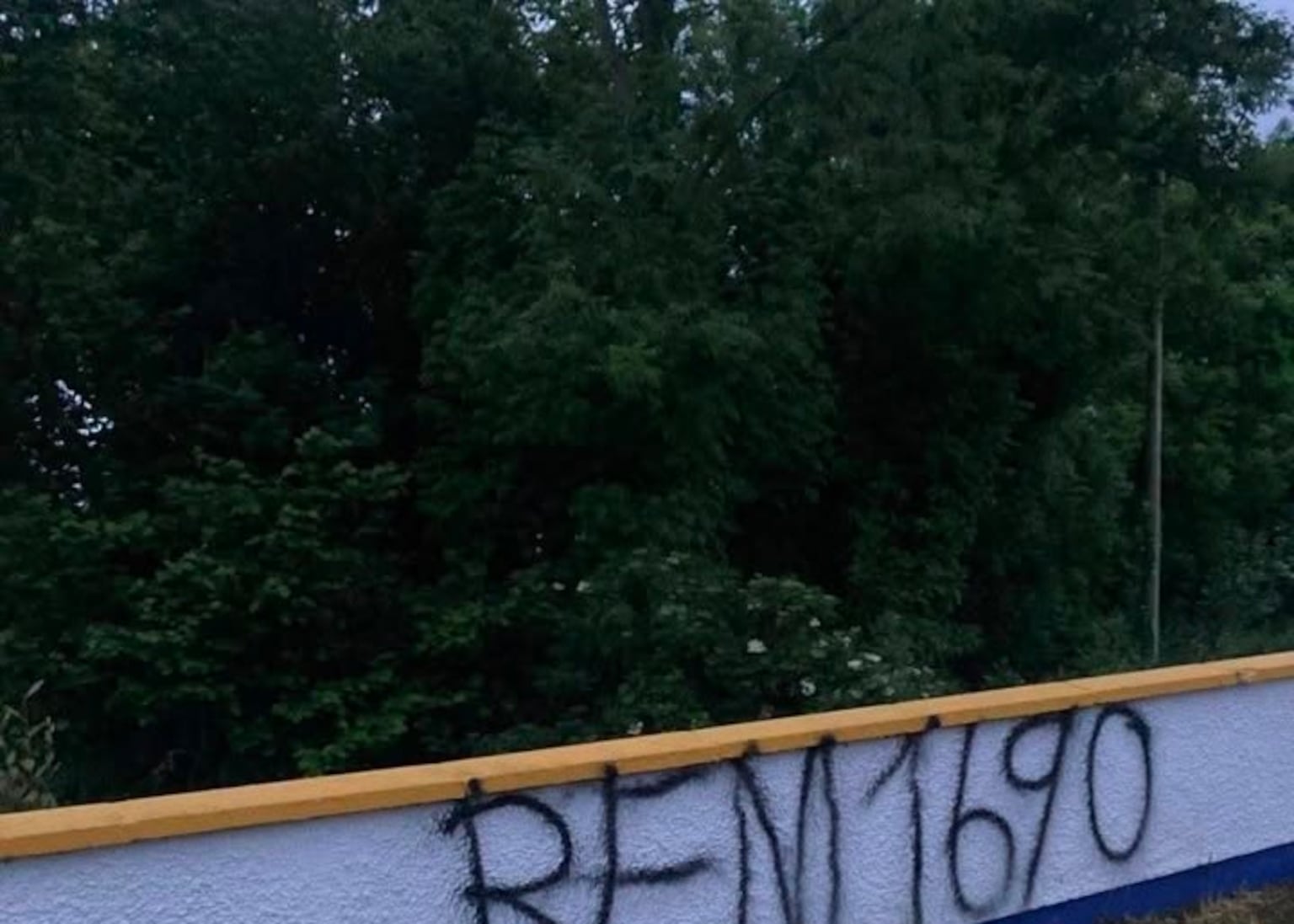 GAA club condemns sectarian graffiti as police treat it as hate crime