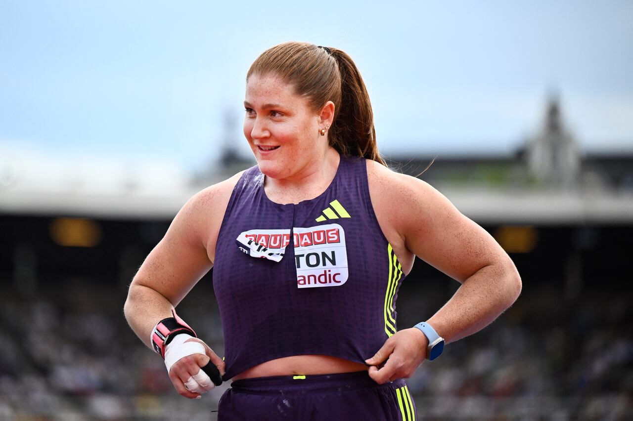Canada's Sarah Mitton finishes 3rd at Stockholm Diamond League