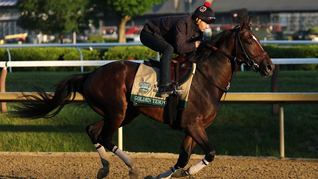 Golden Tempo wins Belmont Stakes, secures second Triple Crown leg