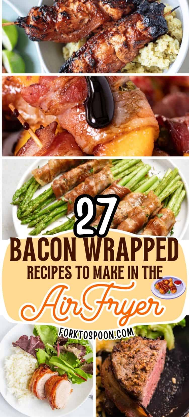 27 bacon-wrapped recipes you can make in the air fryer