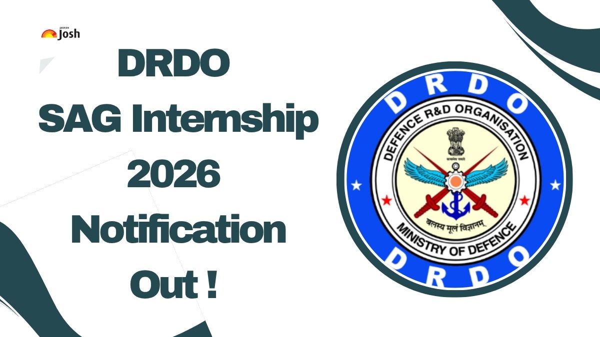 DRDO SAG internship 2026: Notification out for BTech/ MSc students ...