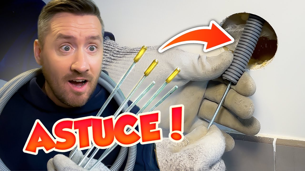 L'astuce rapide pour passer une gaine!