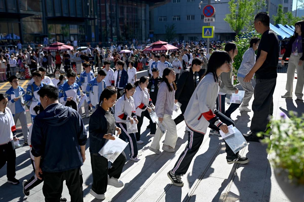 Millions of Chinese students sit for grueling 'gaokao'