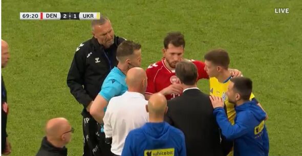 Christian Eriksen collapses on pitch as Denmark vs Ukraine cancelled ...