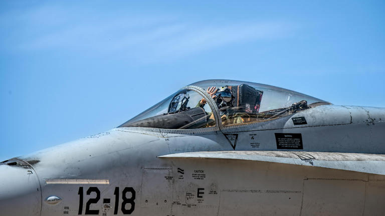 A fighter pilot in a hard turn can briefly feel up to nine times the ...