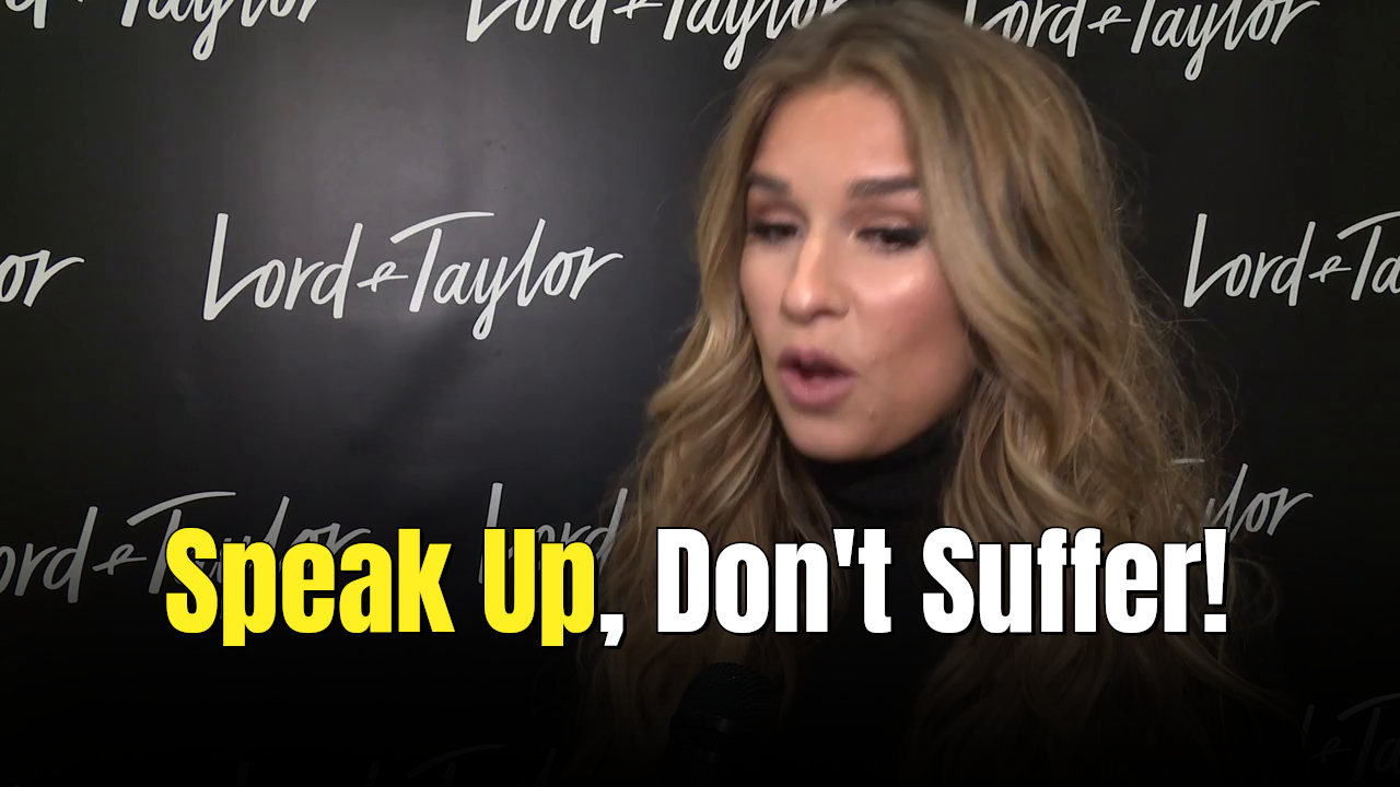Jessie James Decker encourages women to speak up when it comes to ...
