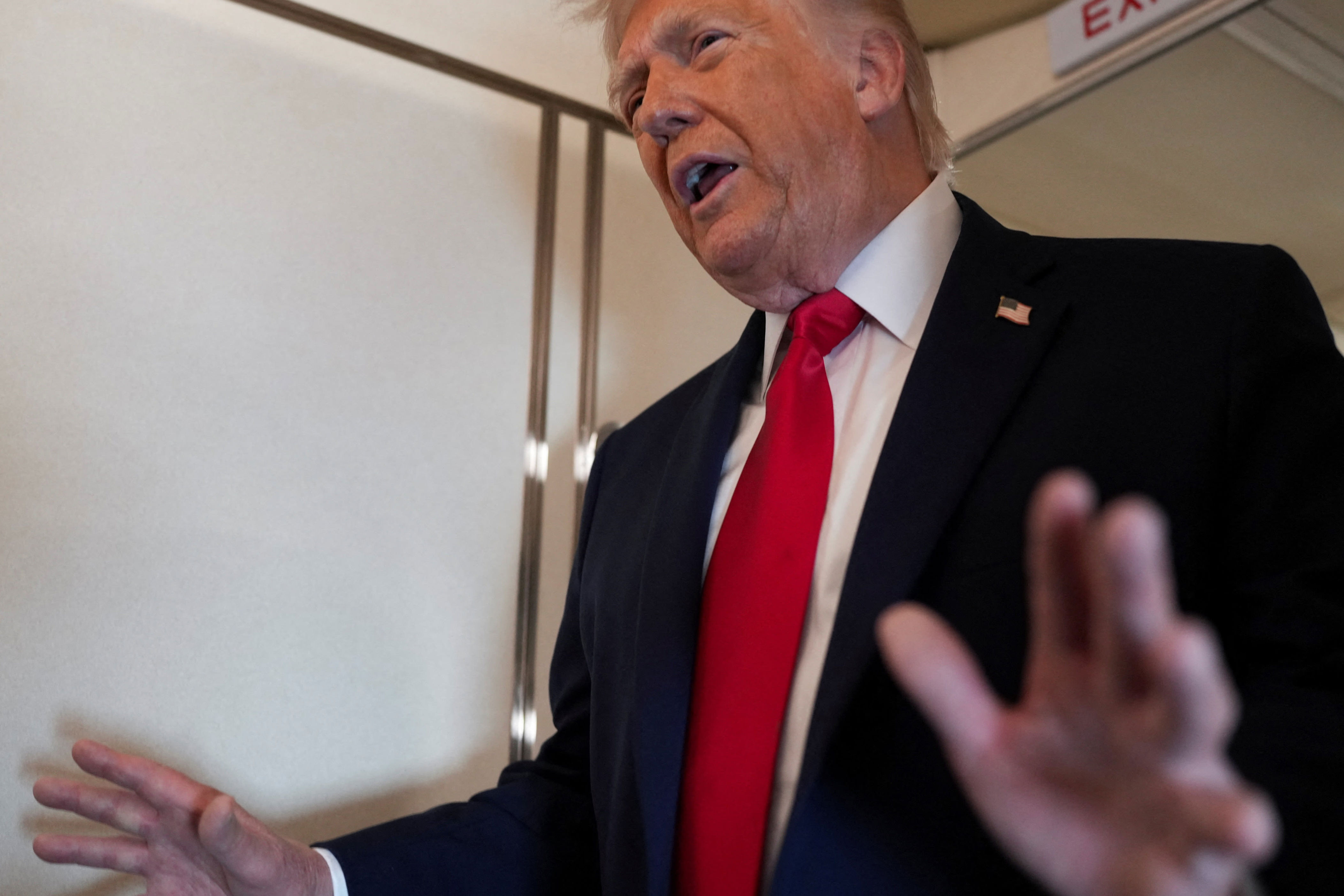 Trump says he is not demanding Lebanon be part of Iran deal