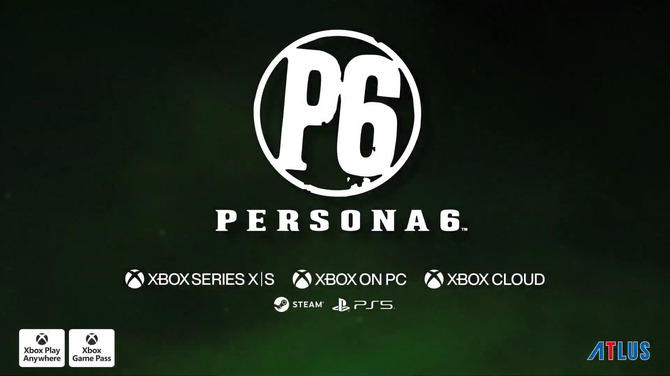 『ペルソナ6』発表! アトラスが謎多き映像を公開【Xbox Games Showcase 2026】