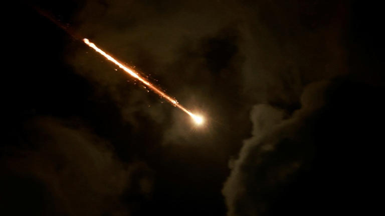 Iran launches ballistic missile attack on Israel after Beirut airstrikes