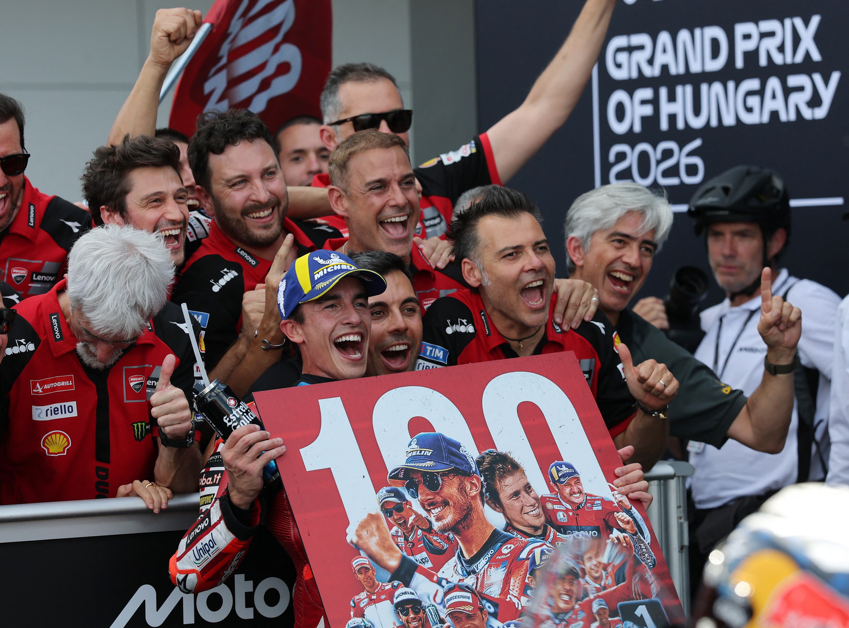 Marc Márquez se hace centenario con una victoria en el GP de Hungría de ...