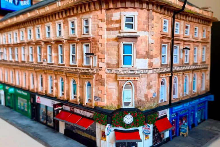 Artist recreates Glasgow Union Street building with incredible recycled ...