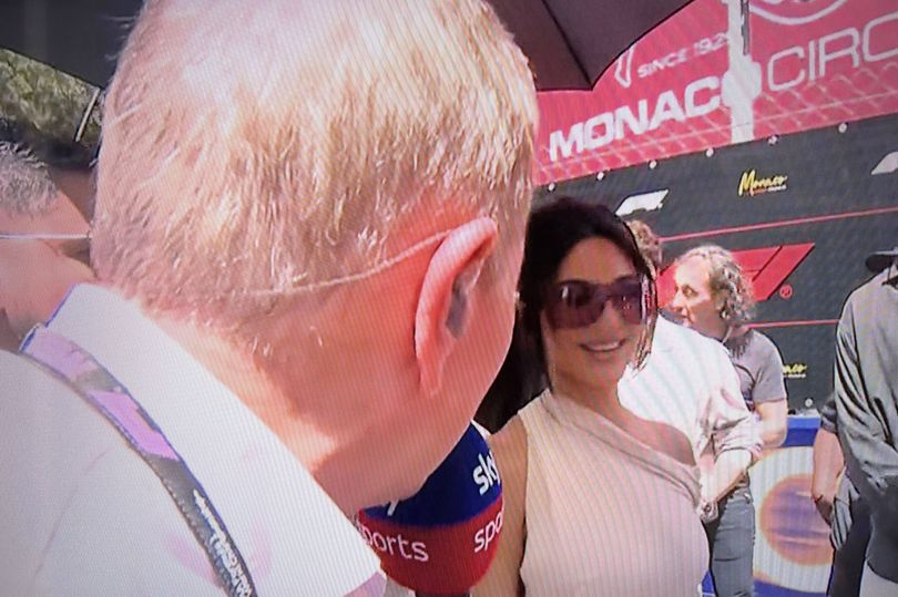 Kim Kardashian snubs Martin Brundle at Monaco GP as Sky F1 star says ...