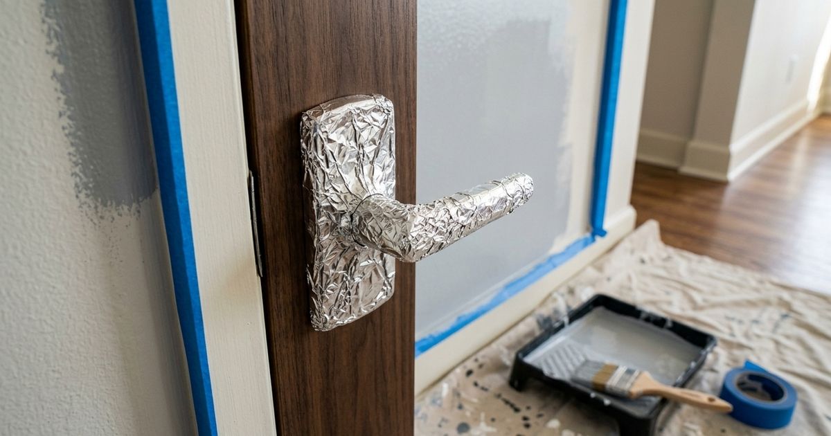 Especialistas recomendam colocar papel alumínio na maçaneta da porta: a ...