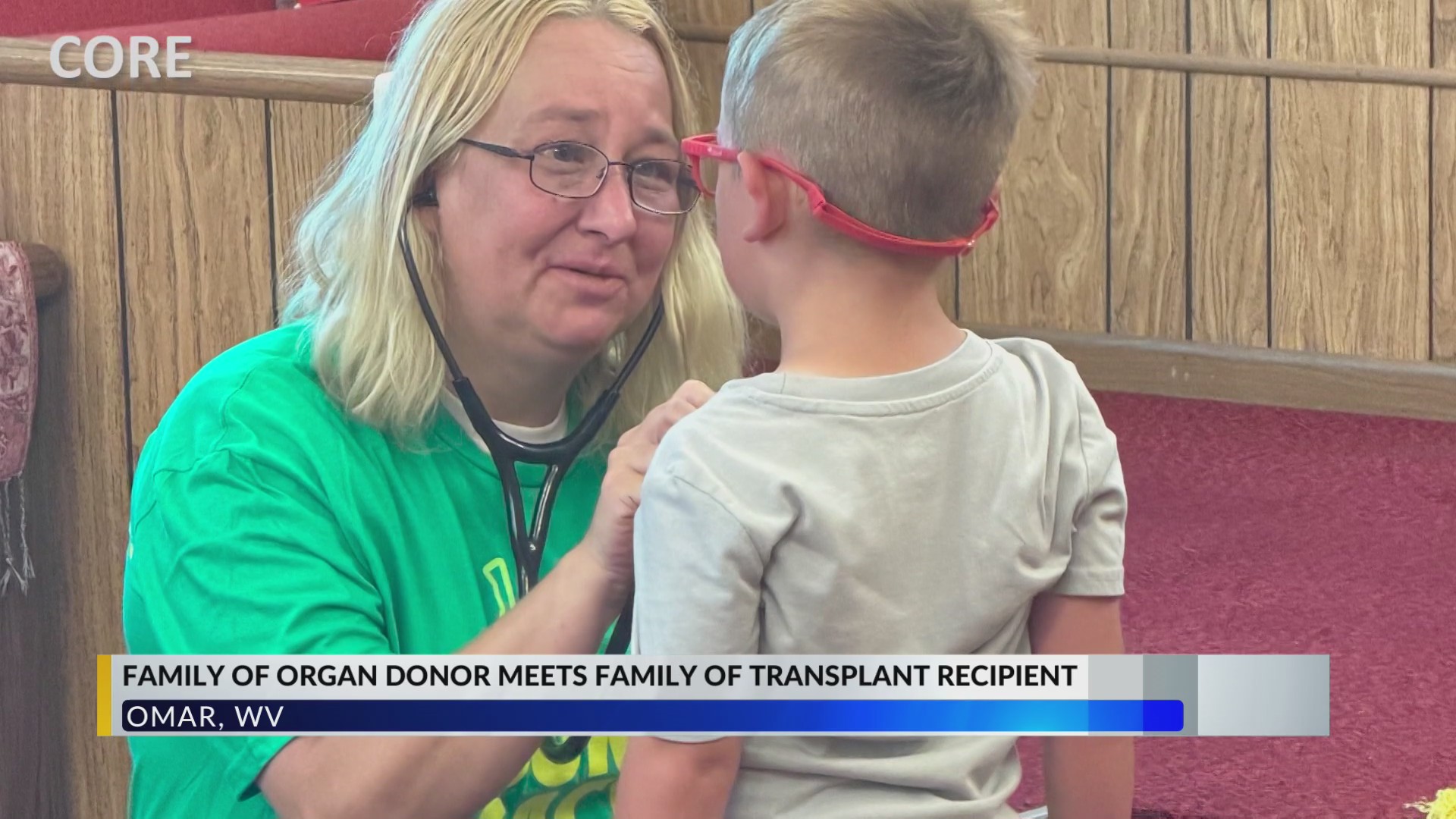 Heart donor, recipient families meet for first time in West Virginia