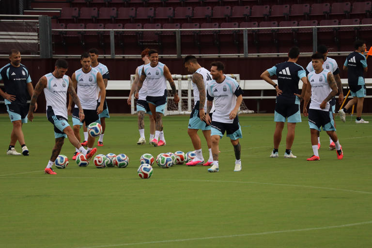 Scaloni: Lionel Messi might play some minutes in Kyle Field