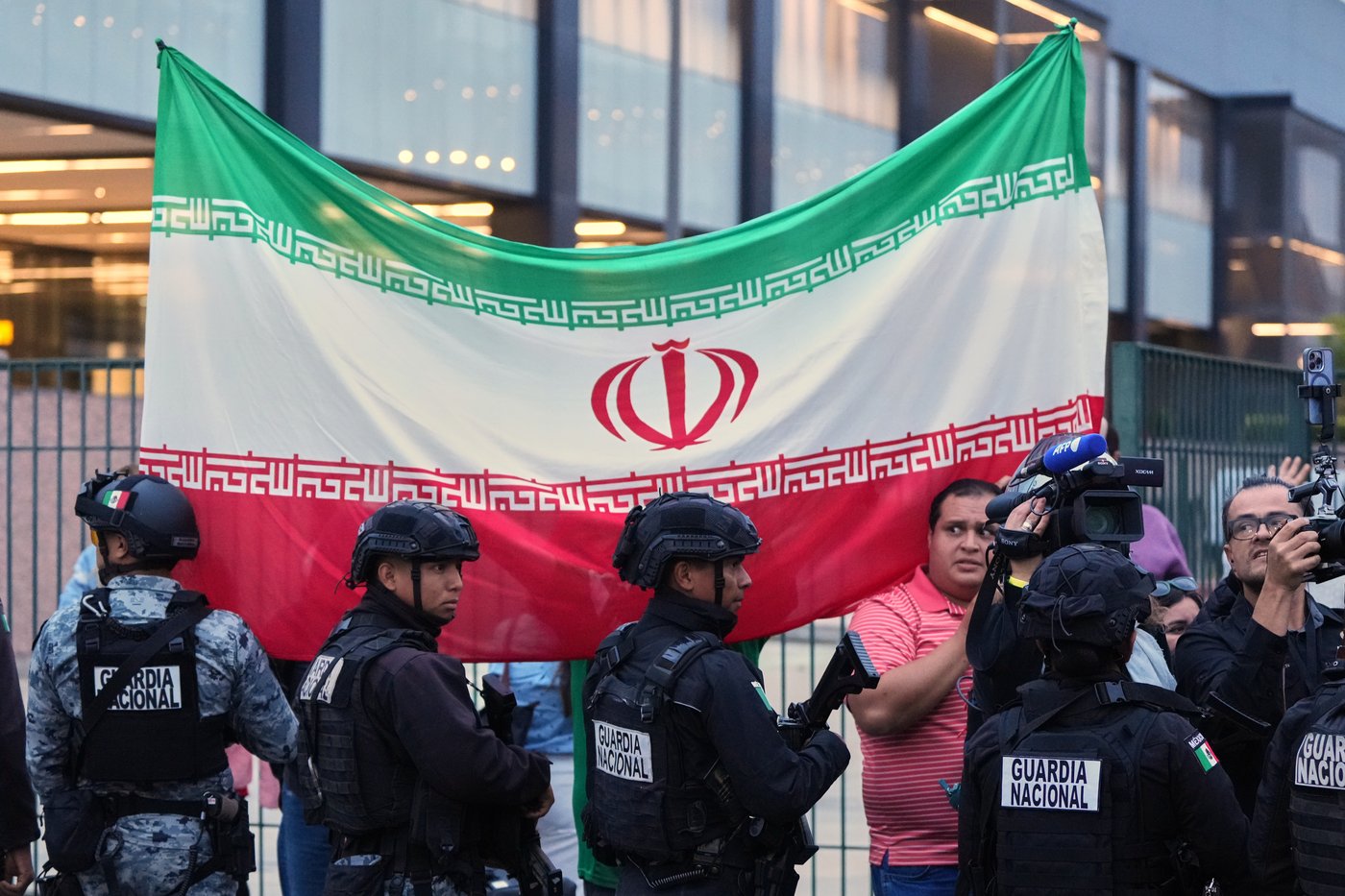 Iran’s soccer team arrives in Mexico for training ahead of the World Cup