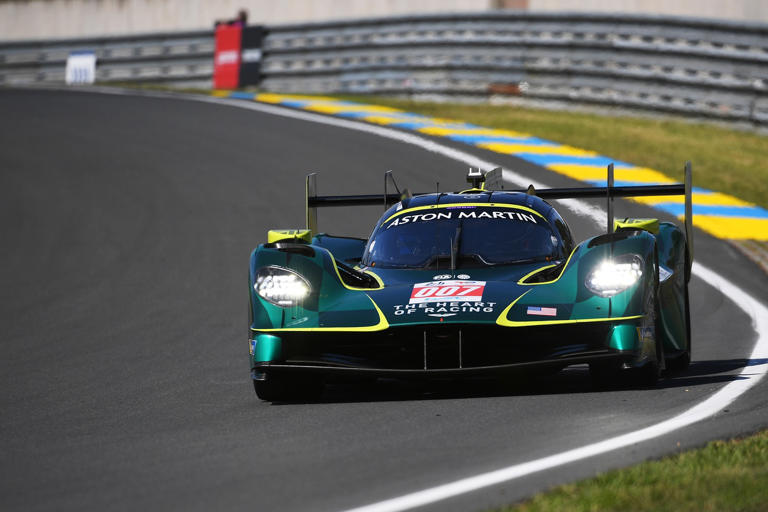 Aston Martin crée la surprise en tête de la Journée Test des 24H du Mans