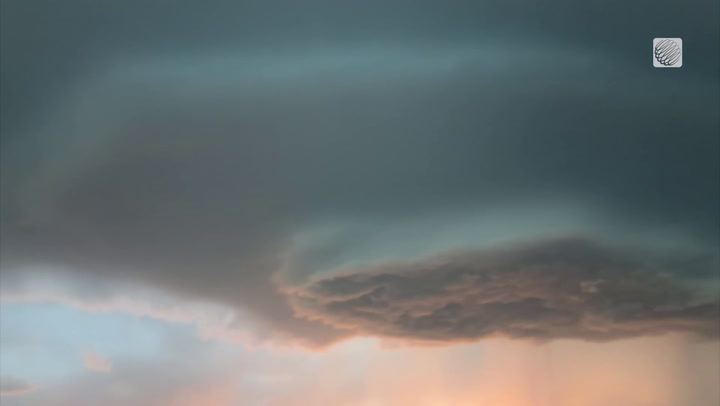 Spectacular supercell steals the show on the Prairies
