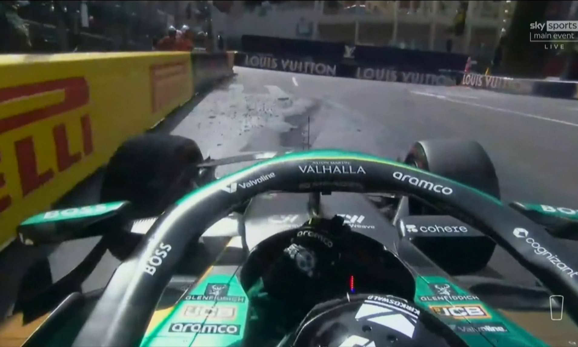 Monaco Grand Prix suspended due to BROKEN track as shocking pot holes ...