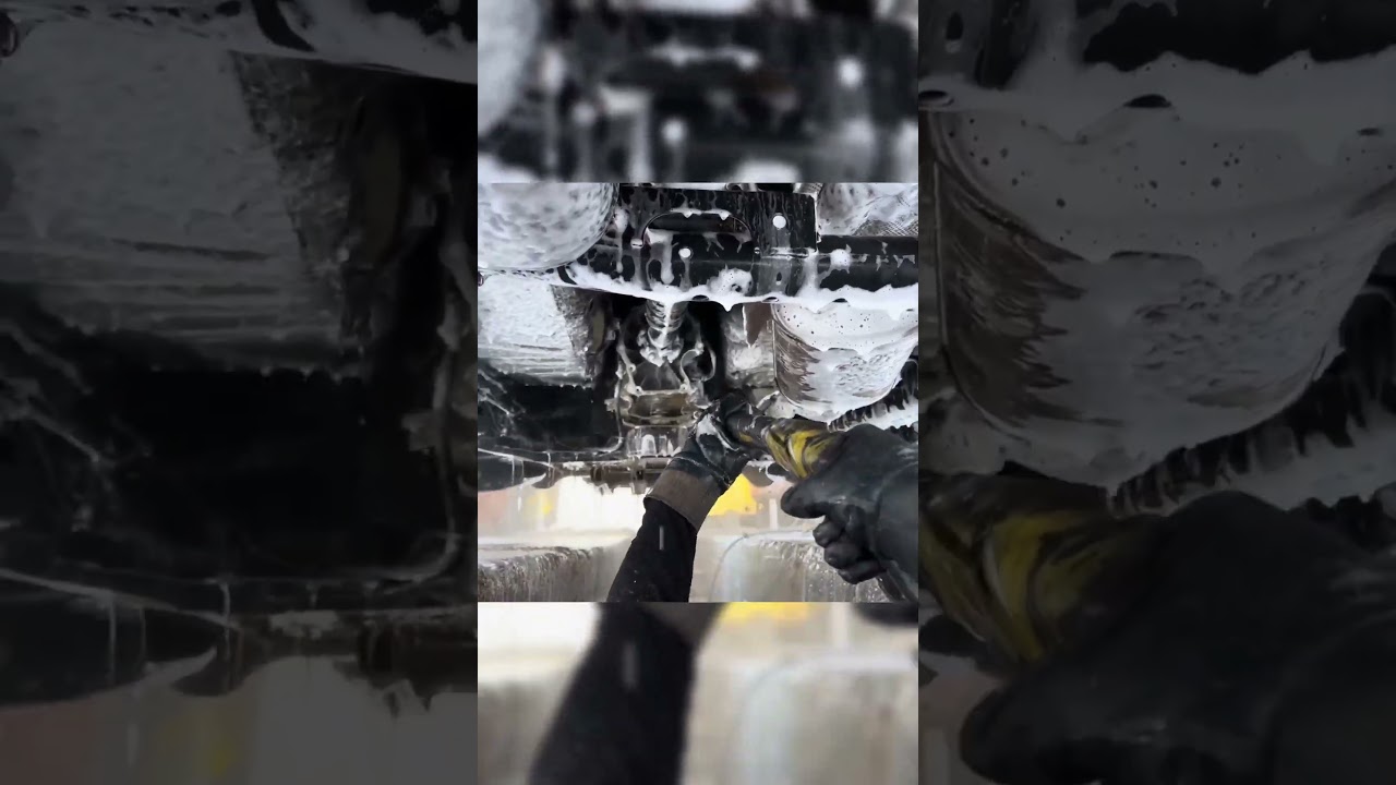 Pressure Washing the Under of 4x4 Off-Road Truck 😱