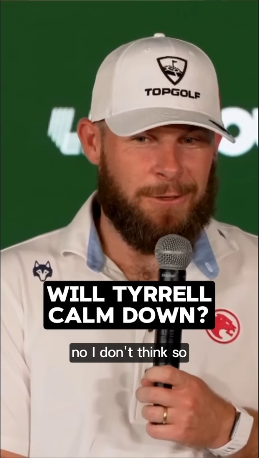 Tyrrell Hatton on fatherhood and calmness