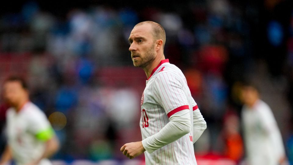 Christian Eriksen is in 'good spirits' despite on-field collapse during ...
