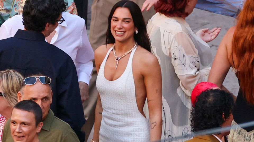 Dua Lipa and Callum Turner throw a big Italian wedding