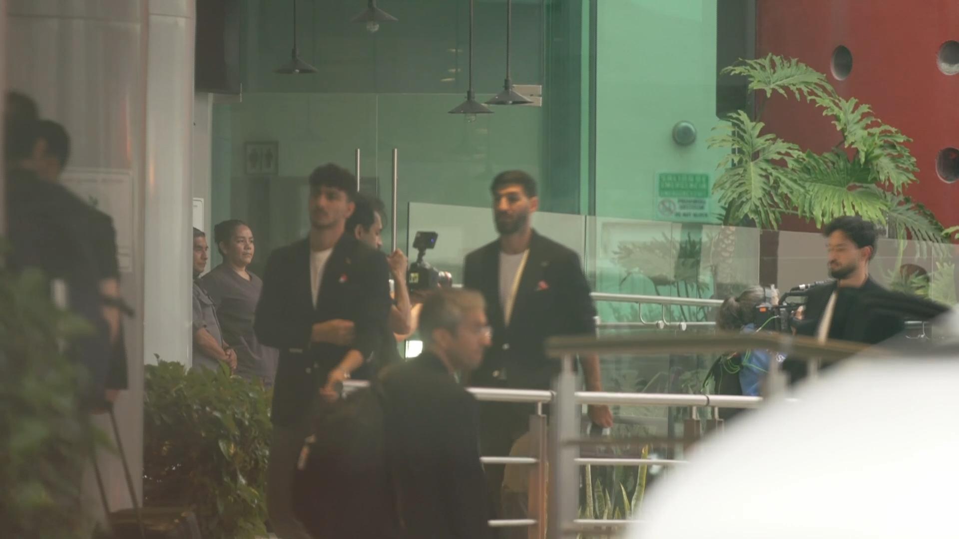 Iranian soccer team arrive at Mexico hotel ahead of World Cup
