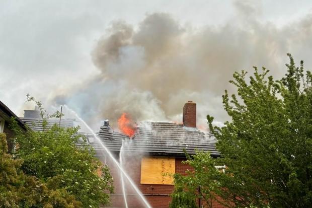 Police update after building suffers serious damage in suspected arson ...