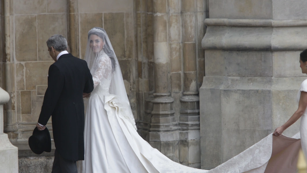 Princess Kate’s cream wedding look challenges tradition, shapes trends