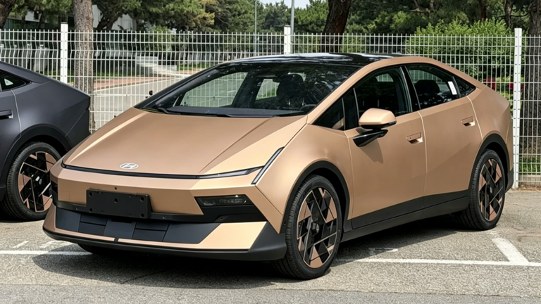 Hyundai Ioniq V looks like a concept car that escaped onto the road