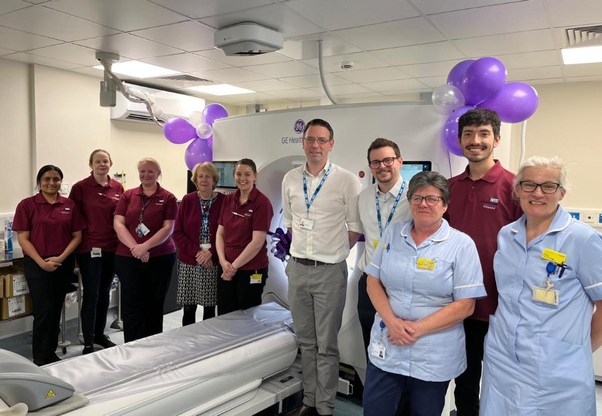 Hinchingbrooke’s new state-of-the-art CT scanner is the only one in the ...