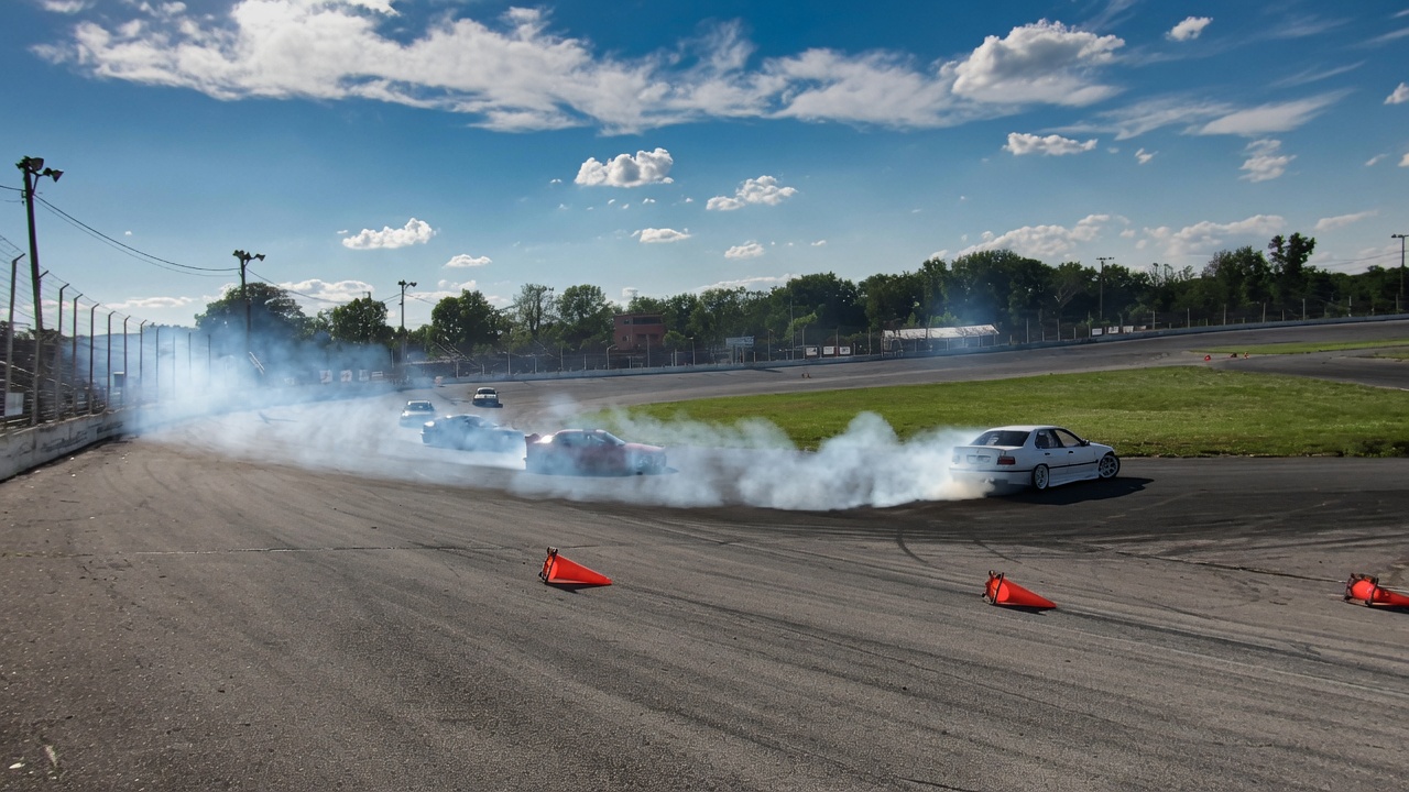 High-speed drifting action from Drift Indy