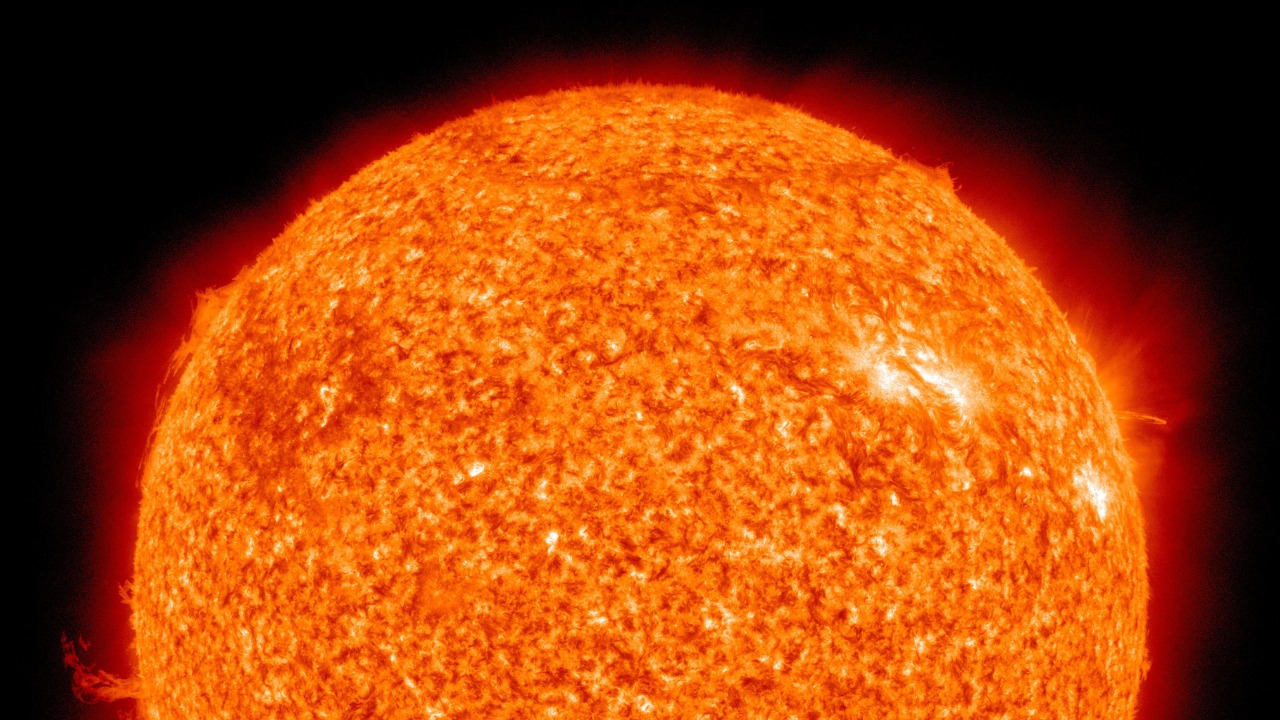 The sun burns through about 4 million tons of its own mass every second