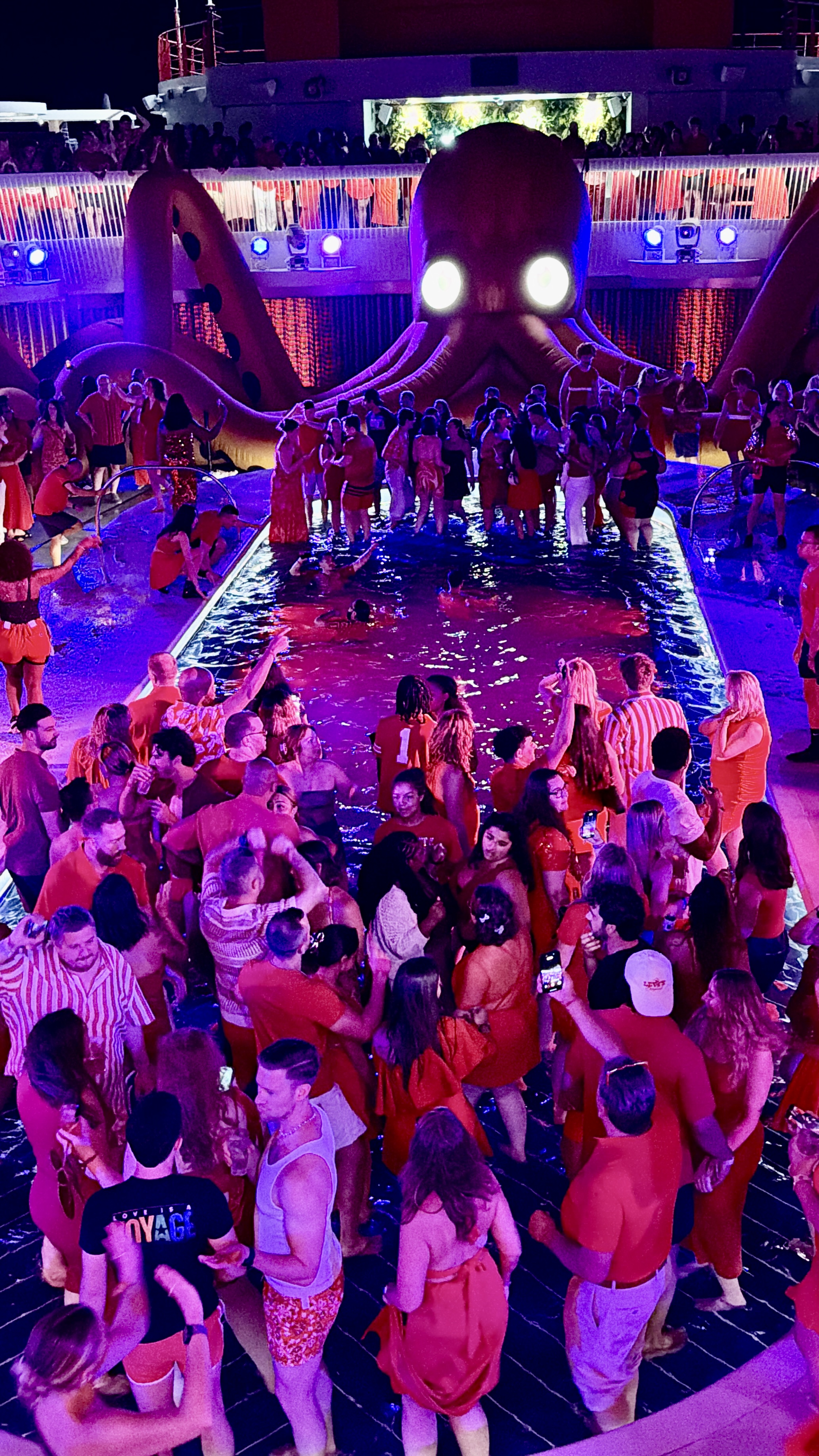 Scarlet Night on Resilient Lady is a celebration of courage