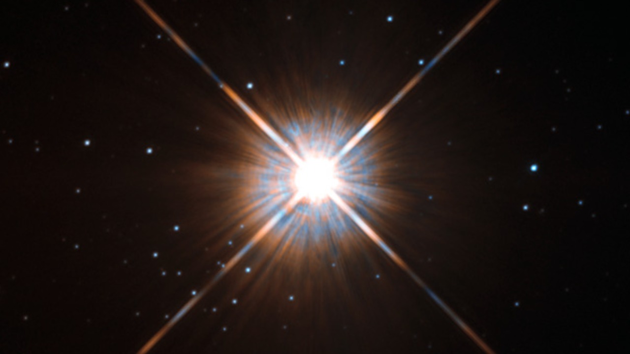 Light from the nearest star beyond the sun takes more than four years ...
