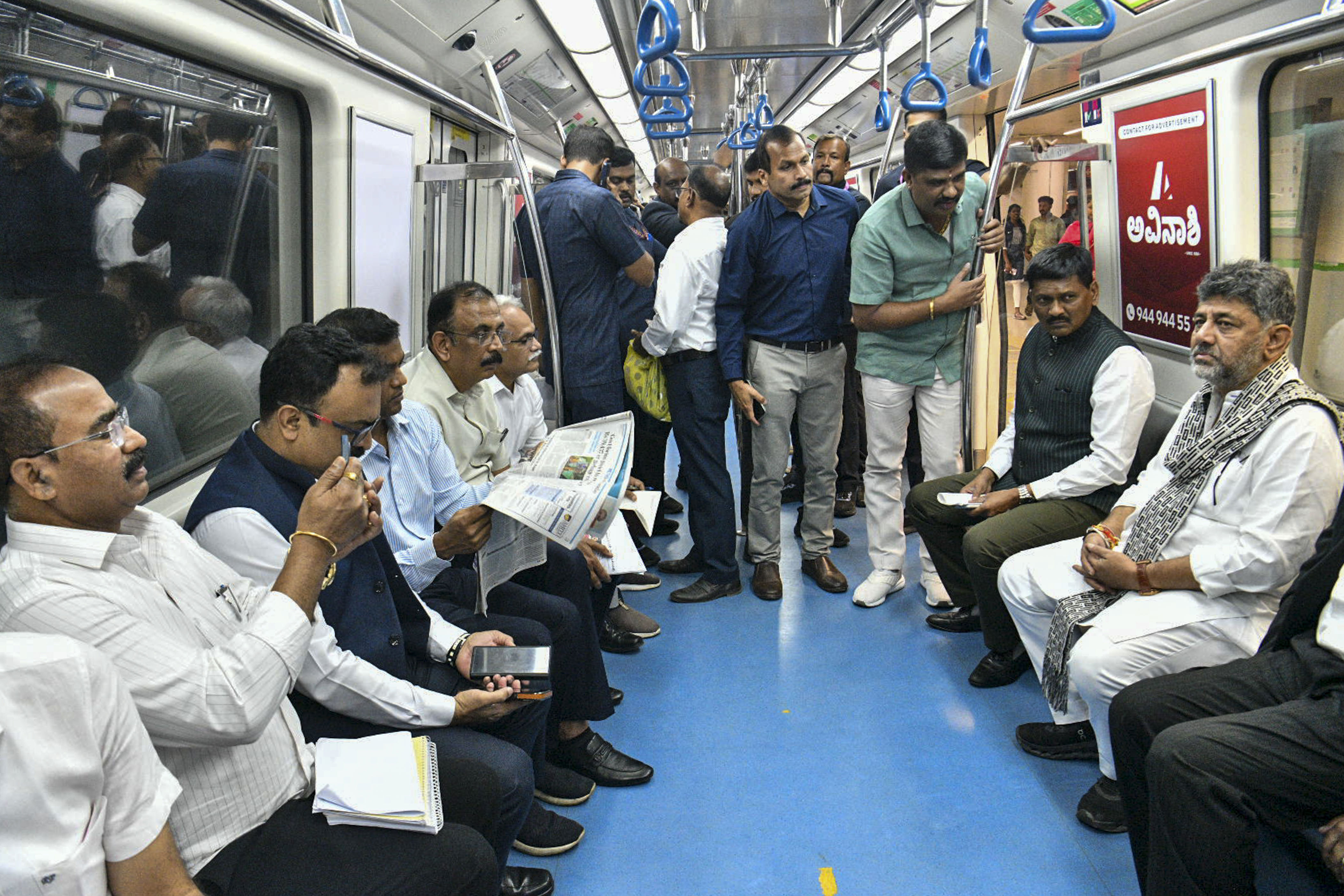 Shivakumar visits his Kanakapura constituency first time as CM ...