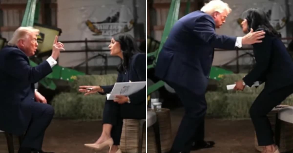 Trump abruptly exits NBC interview after clash with Welker, calls her ...