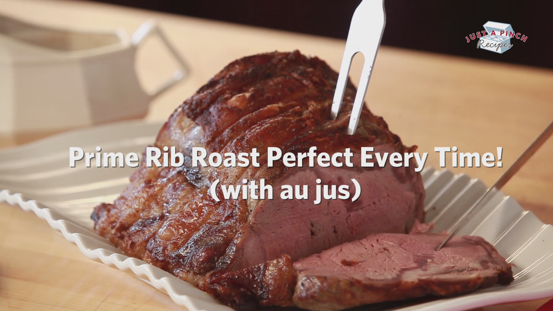 Prime rib roast au jus perfect every time! No fail