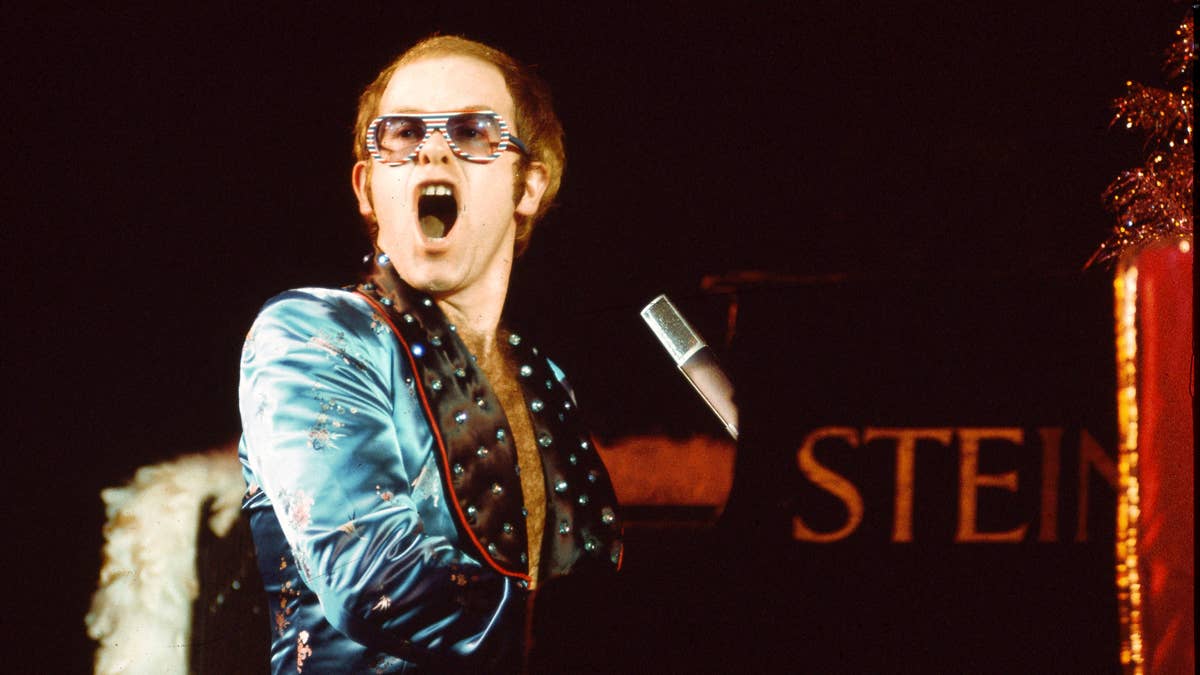 Elton John's 'Your Song' serenades Dua Lipa and Callum Turner's ...
