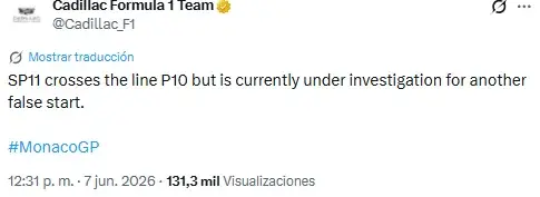 Llueven los memes tras la sanción que le quitó a Checo Pérez su primer ...