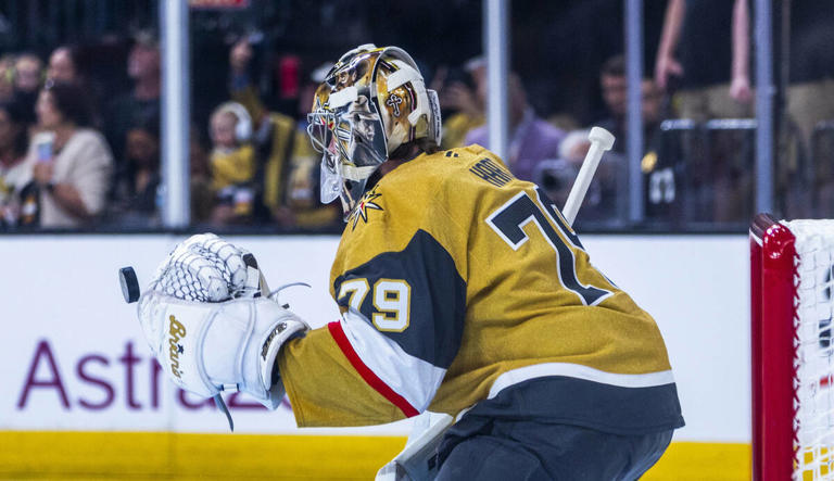 Carter Hart wears 'Tombstone'-themed mask for Golden Knights' playoff run