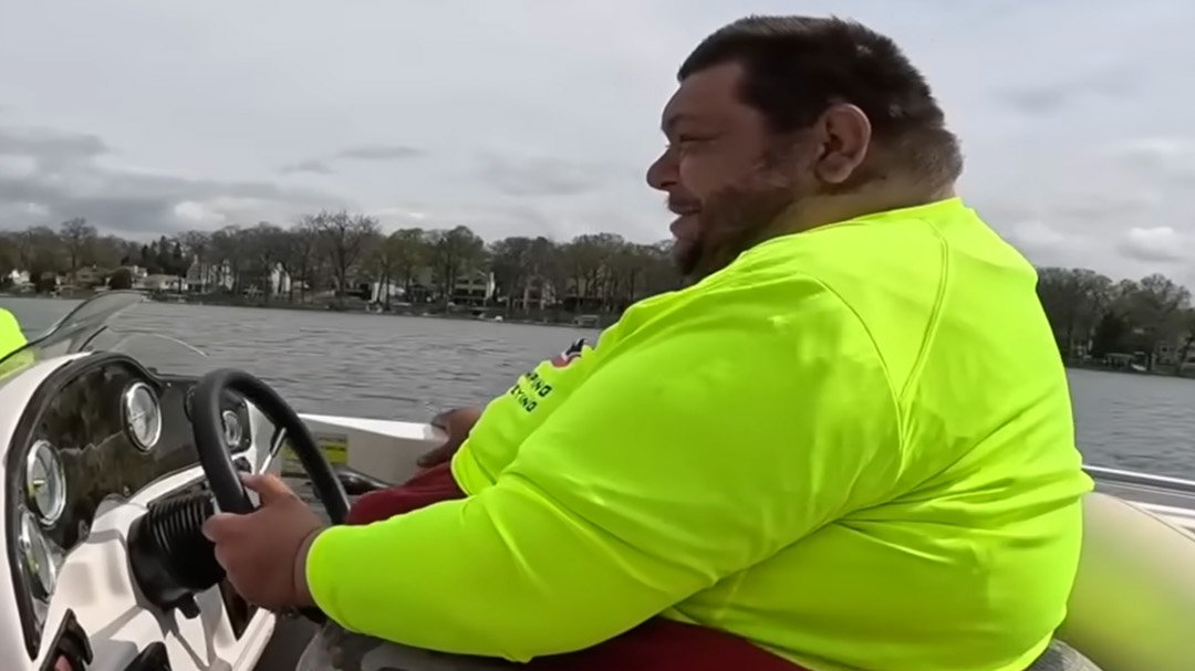 Boat time with the crew