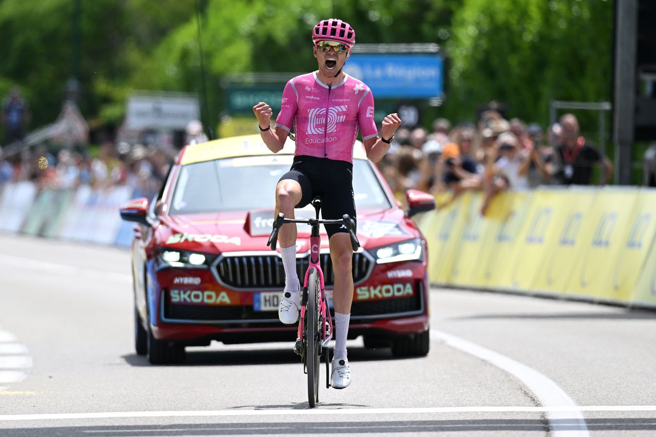 Critérium du Dauphiné: Alex Baudin survives from early breakaway to win ...